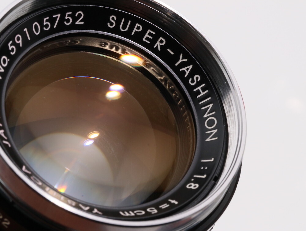 Rare Yashica Super Yashinon 5cm F 1.8 Leica LTM39 Lens Rare Yashica Super Yashinon 5cm F 1.8 Leica LTM39 Lens