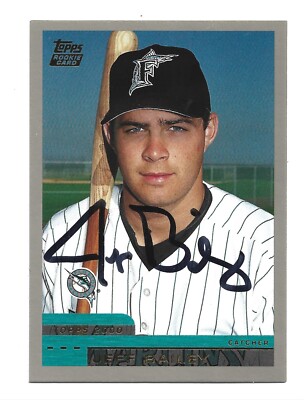 Jeff Bailey AUTOGRAPH Miami Marlins 2000 Topps Traded T36 AUTO Baseball ...