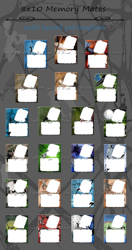 Digital Backgrounds Backdrops Sports Team Trading Cards Photo Memory ...