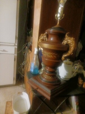 Vintage Trophy Lamp | eBay