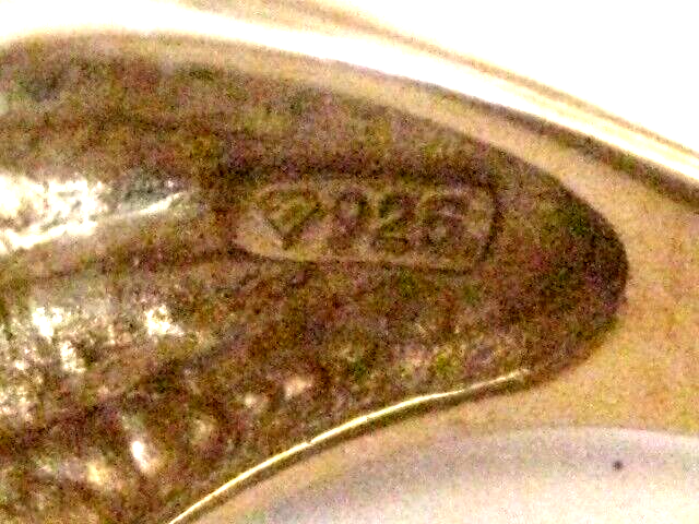 ARTISAN VERMELI VINTAGE GOLD OVER SOLID STG SILVER RING 6 MARKED 925 ...