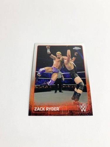 Zack Ryder 2015 Topps Chrome WWE Base Card # 77 | eBay