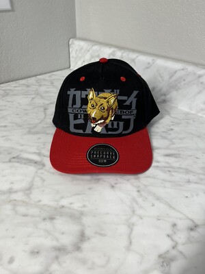 Bioworld Cowboy Bebop Precurve Snapback Cap Hat OSFM NWT | eBay