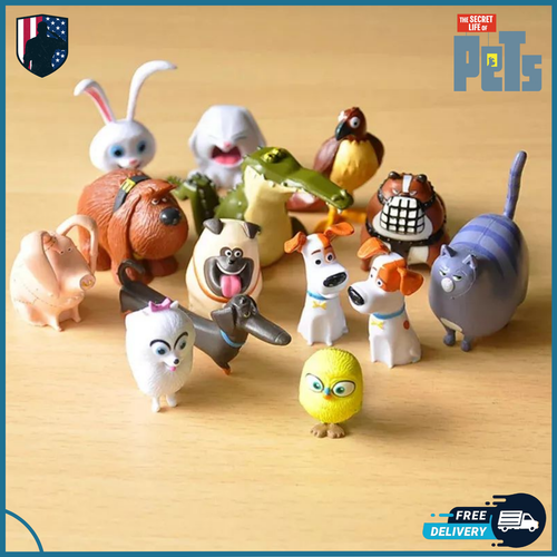 14 pcs set Secret Life of Pets Action Figures Toys 3-7 cm PVC | eBay