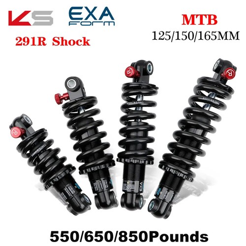 KS EXA FORM 291R Rear Shock 125/150/165mm 550/650/850lb Hydraulic ...