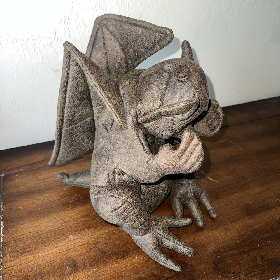 Folkmanis Gargoyle 9" Plush Hand Puppet Retired Gothic Mythical Fantasy ...