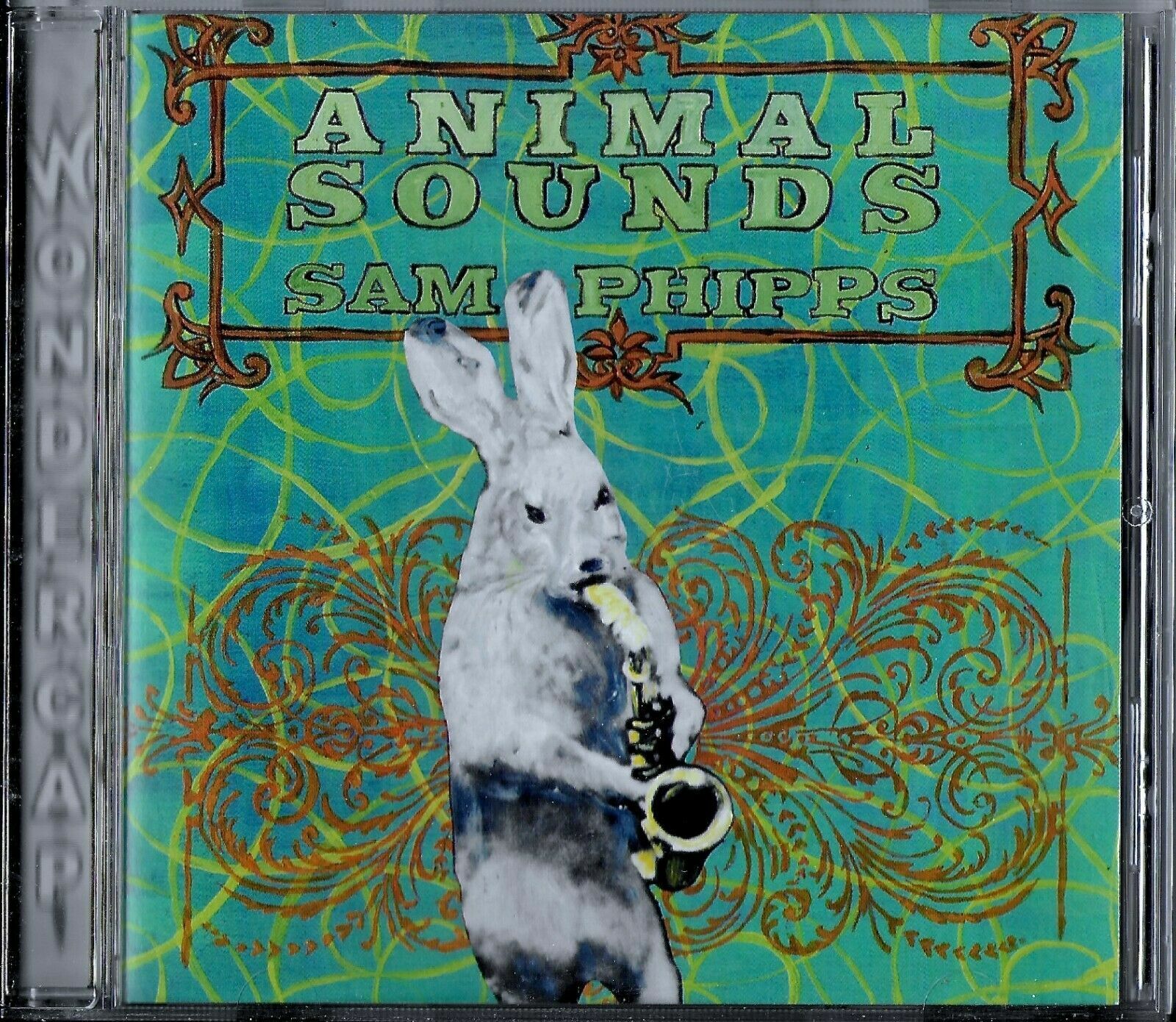 SAM PHIPPS Animal Sounds 2007 cd SEALED free jazz Sluggo Oingo Boingo ...