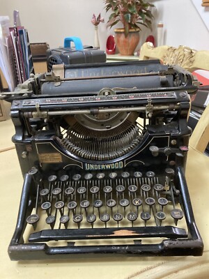 vintage underwood typewriter five no 5 | eBay