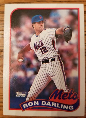 Ron Darling New York Mets 1989 Topps Baseball Card #105 Mint | eBay