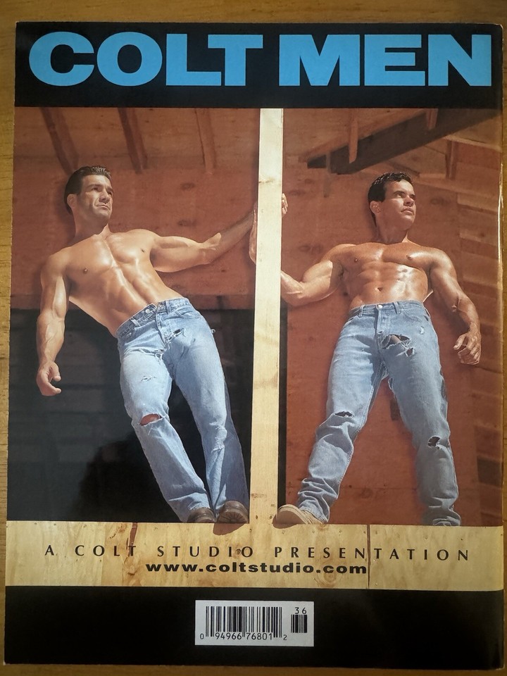 Colt Men W/Tony Ganz And Introducing Mark Sierra. Issue 36 | eBay