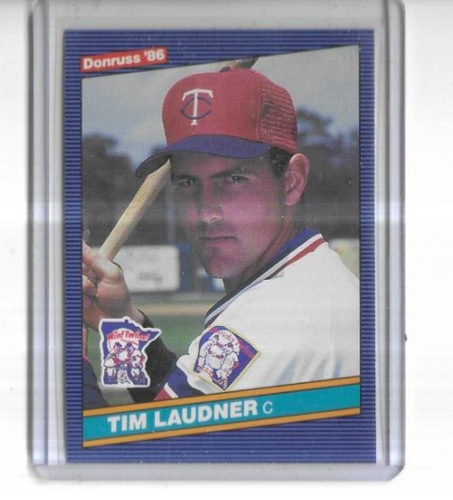 1986 Donruss #391 Tim Laudner Minnesota Twins | eBay