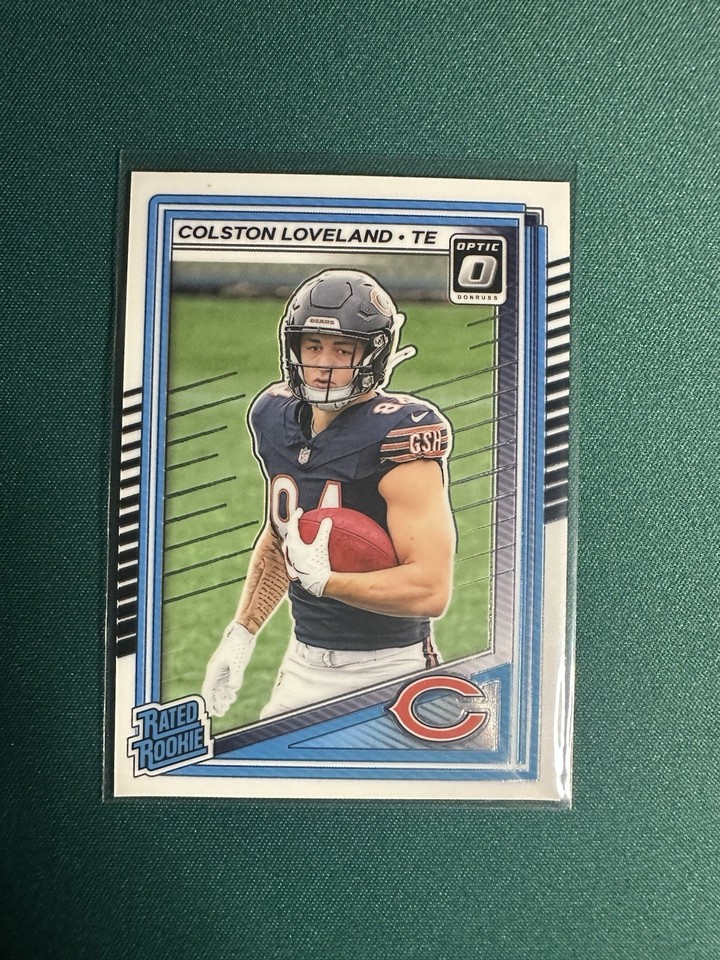 2025 Donruss Optic Chicago 4-Pack! Colton Loveland, Luther Burden & D ...
