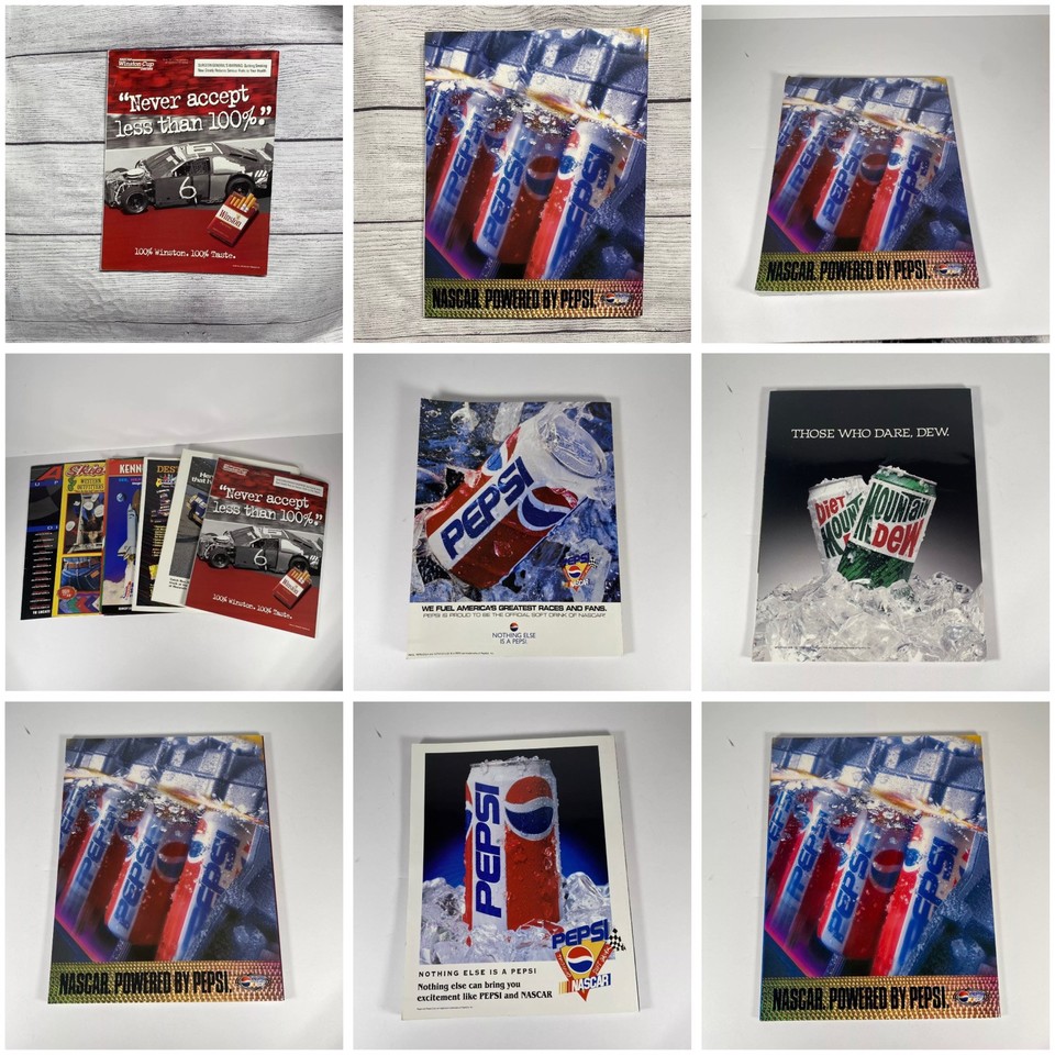 Lot of 26 Auto Racing Programs & Magazines NASCAR Vintage | eBay