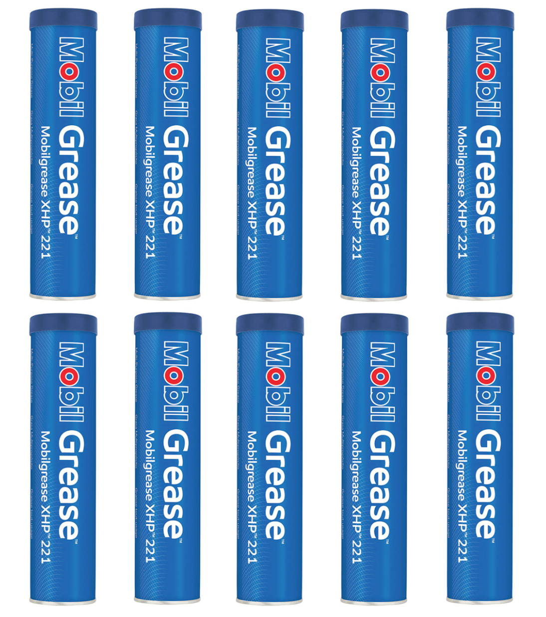 10 Pack Mobilgrease XHP 221; (10) 14oz tubes | eBay
