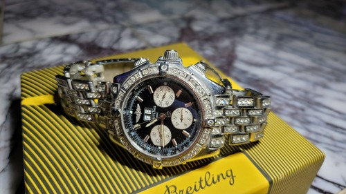 Breitling Diamond Diamond Full Set Crosswind Special Pilot Marker UTC ...