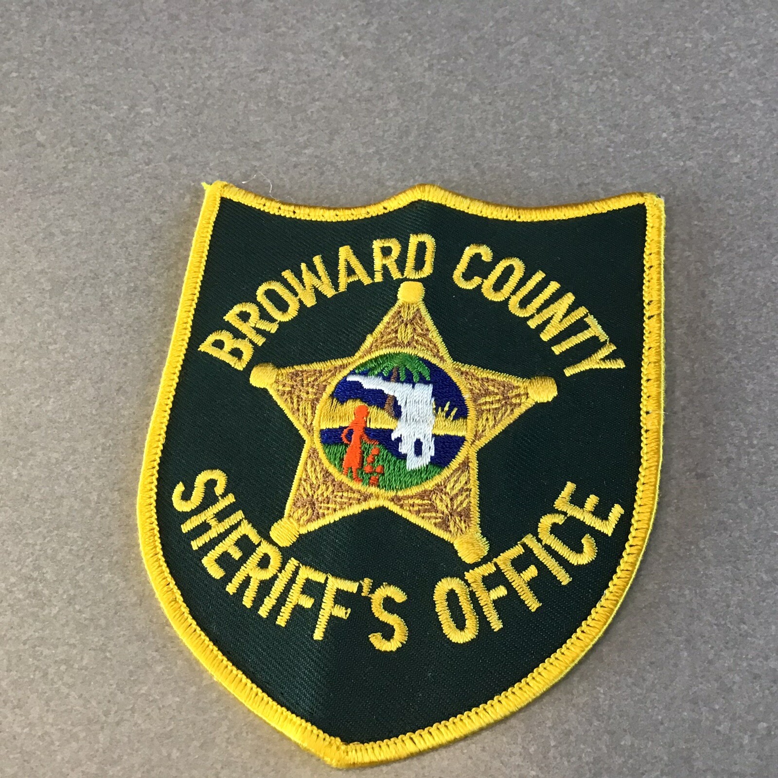 Broward County Florida Sheriff Dept Police Patch | eBay