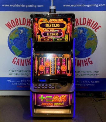 Aristocrat Golden Zodiac Slot Machine | eBay