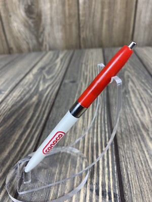 Vintage Conoco White Red Pen Advertisement | eBay