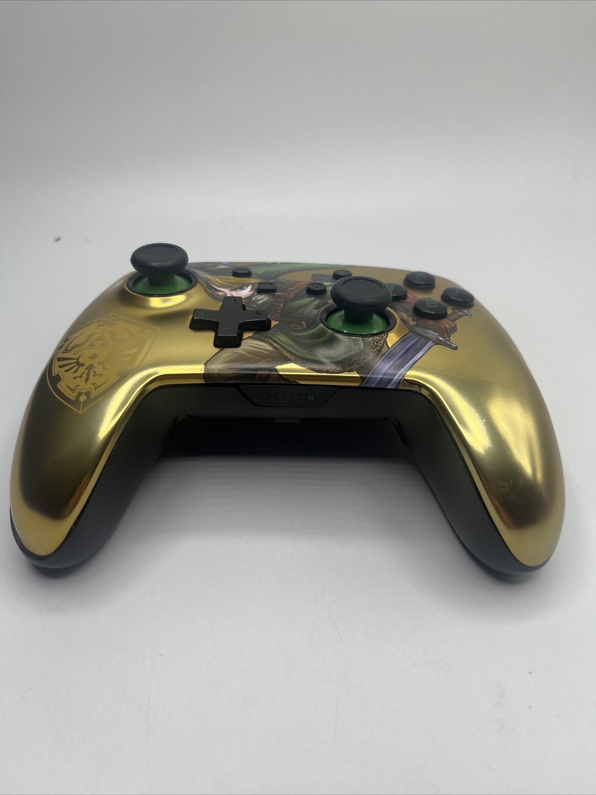 The Legend of Zelda Enhanced gold Wireless Controller Nintendo Switch ...