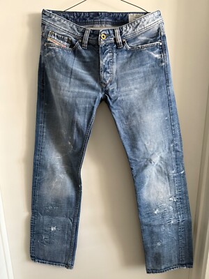 VINTAGE 2007 DIESEL VIKER MEN'S JEANS 071J ITALY 30x32 BUTTON FLY | eBay