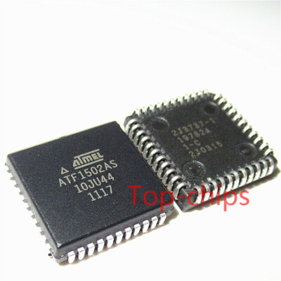 1PCS ATF1502AS-10JU44 IC CPLD 32 MC 10NS EE 44PLCC F1502AS 1502AS ...