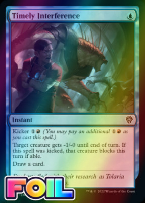 x1 Timely Interference DMU MTG 70/281 FOIL COMMON M/NM 1x | eBay