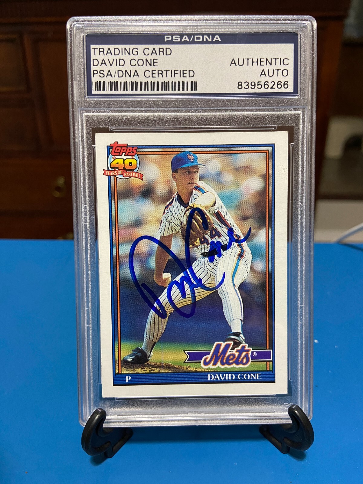 1991 Topps David Cone Signed #680 PSA DNA | eBay