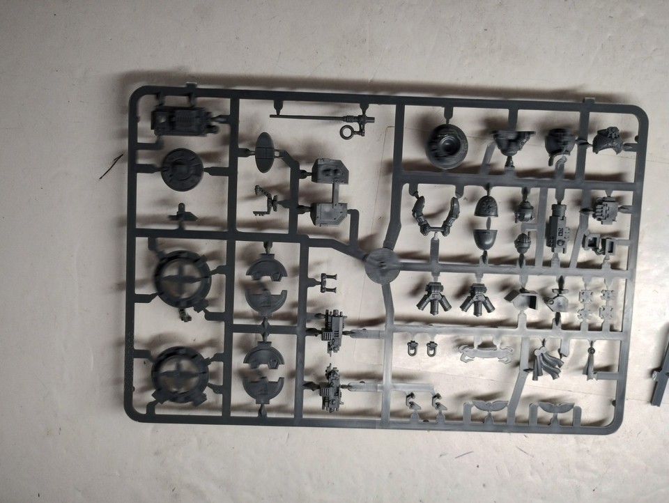 Space Marine Land Raider Redeemer Crusader Melta UPGRADE Sprues 40K | eBay