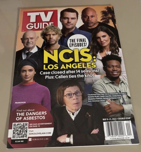 NCIS: Los Angeles - Case Closed TV Guide Magazine - May 8-21, 2023 | eBay
