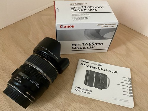Canon Zoom Lens EF-S 17-85mm f/4-5.6 IS USM EW-73B lens hood manual and ...