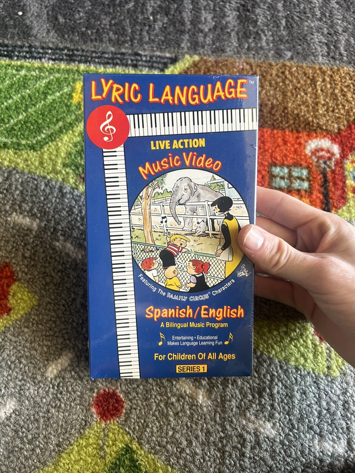 Lyric Language Spanish/English, Series 1 (VHS, 1993) NEW Sealed ...