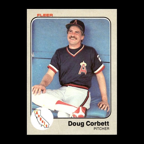 Doug Corbett 1983 Fleer California Angels #83 NM-MT Vintage! | eBay