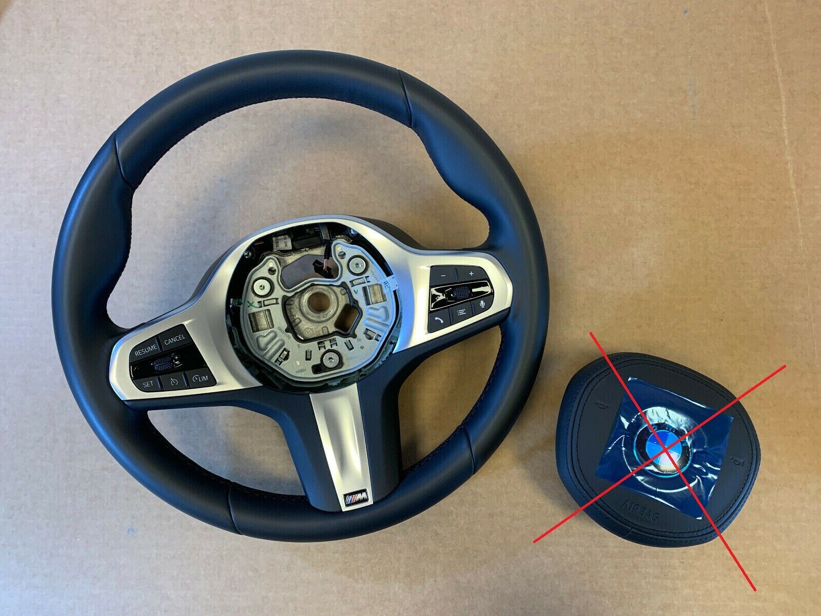 BMW 1 2 3 Z4 F40 F44 G20 G21 G29 GENUINE M Sport Steering Wheel ...