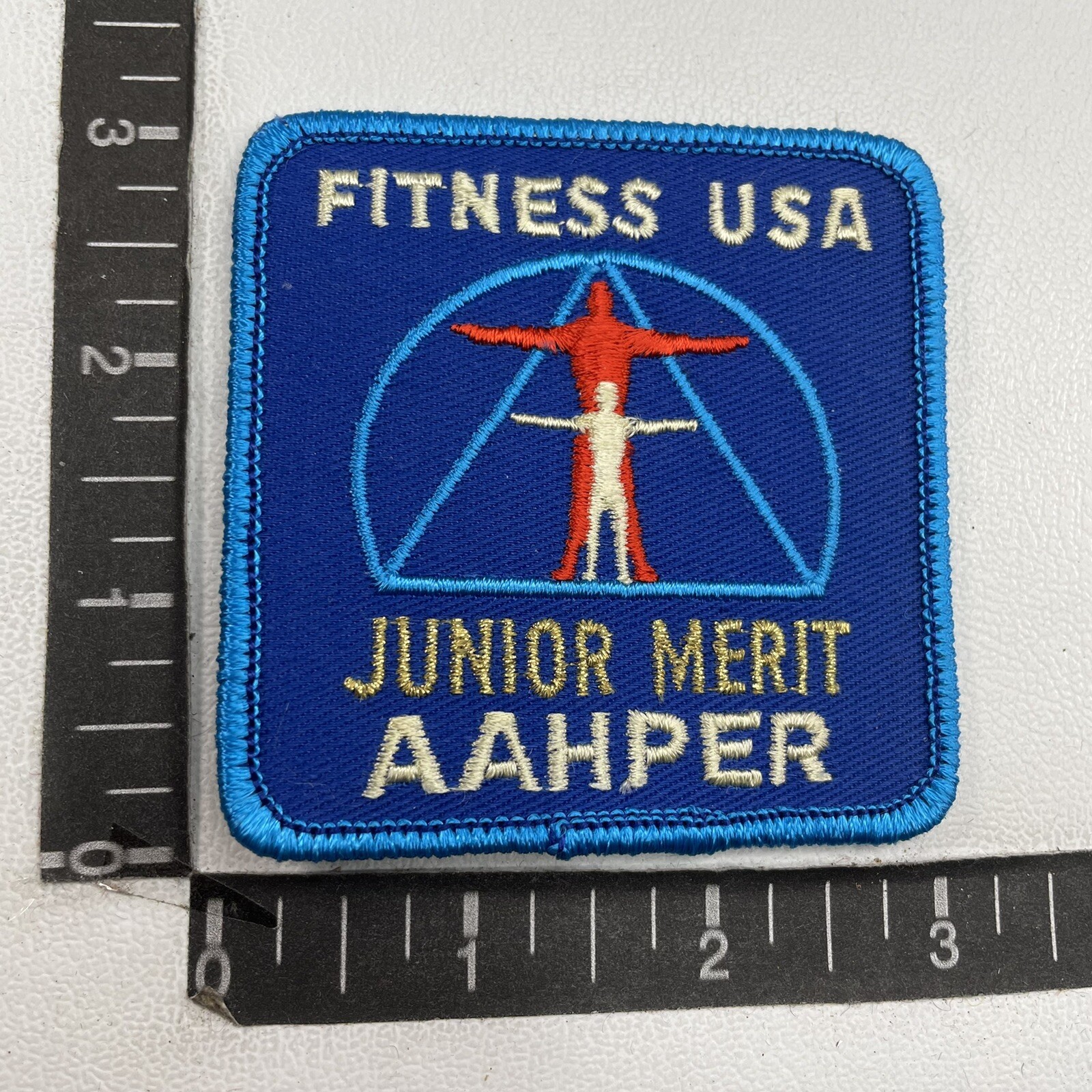 FITNESS USA JUNIOR MERIT AAHPER Physical Education Patch 09T1 | eBay