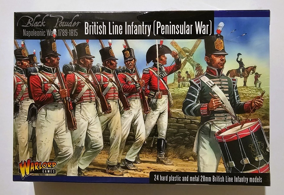 28mm Black Powder British Line Infantry Peninsular War | eBay