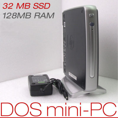 VINTAGE MINI COMPUTER MIT MS-DOS ab 6.22 FÜR ALTE PROGRAMME MIT USB ...