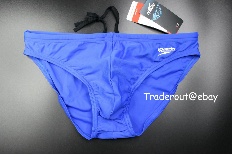 Speedo Men Turkish Sea Blue solar swim brief bikini Swimwear size 30 32 ...
