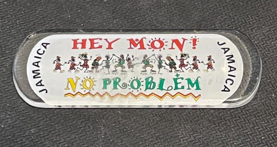 JAMAICA / HEY MON! / NO PROBLEM, Refrigerator Magnet (3 x 1 Inches) | eBay