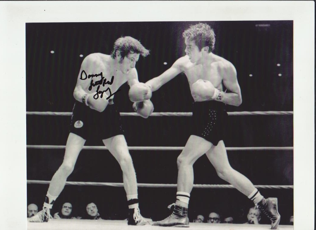DANNY "LITTLE RED" LOPEZ BOXING HOFer AUTHENTIC ORIGINAL 10x8 ...