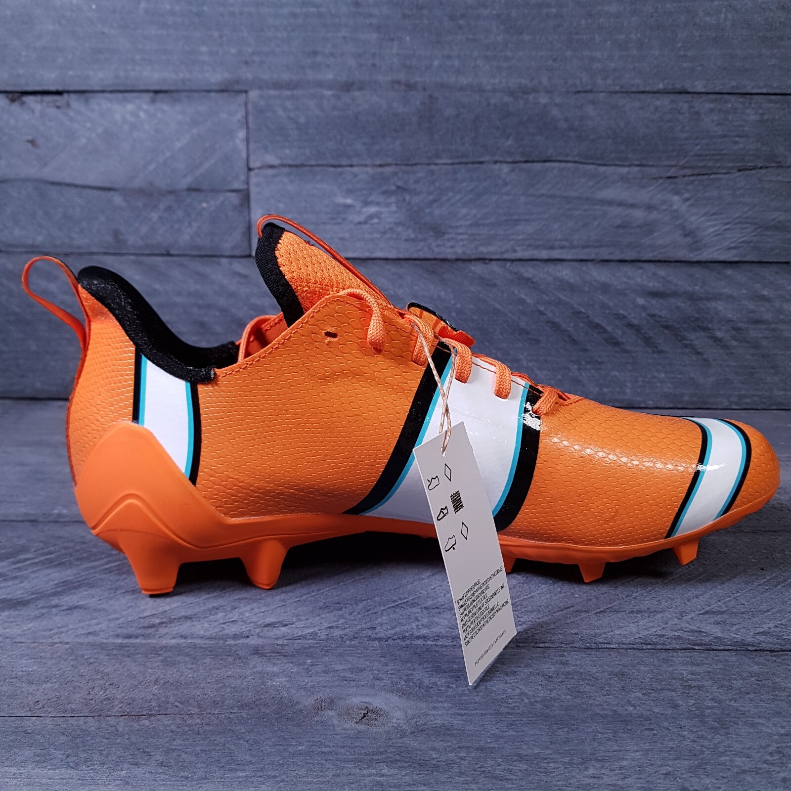 ADIDAS Adizero 12.0 Disney Finding Nemo Football Cleats Mens 6-14 Blue ...