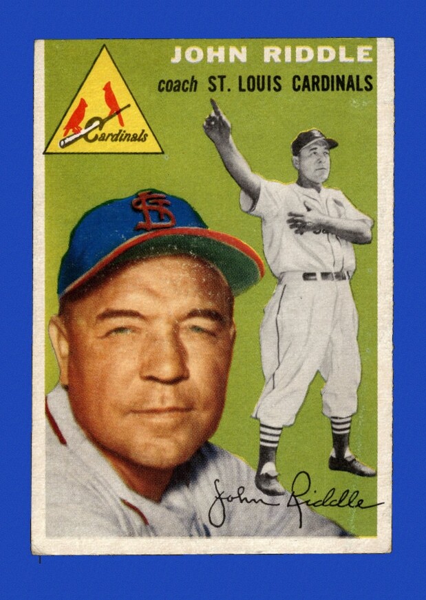 1954 Topps Set-Break #147 Johnny Riddle Co VG-VGEX *GMCARDS* | eBay