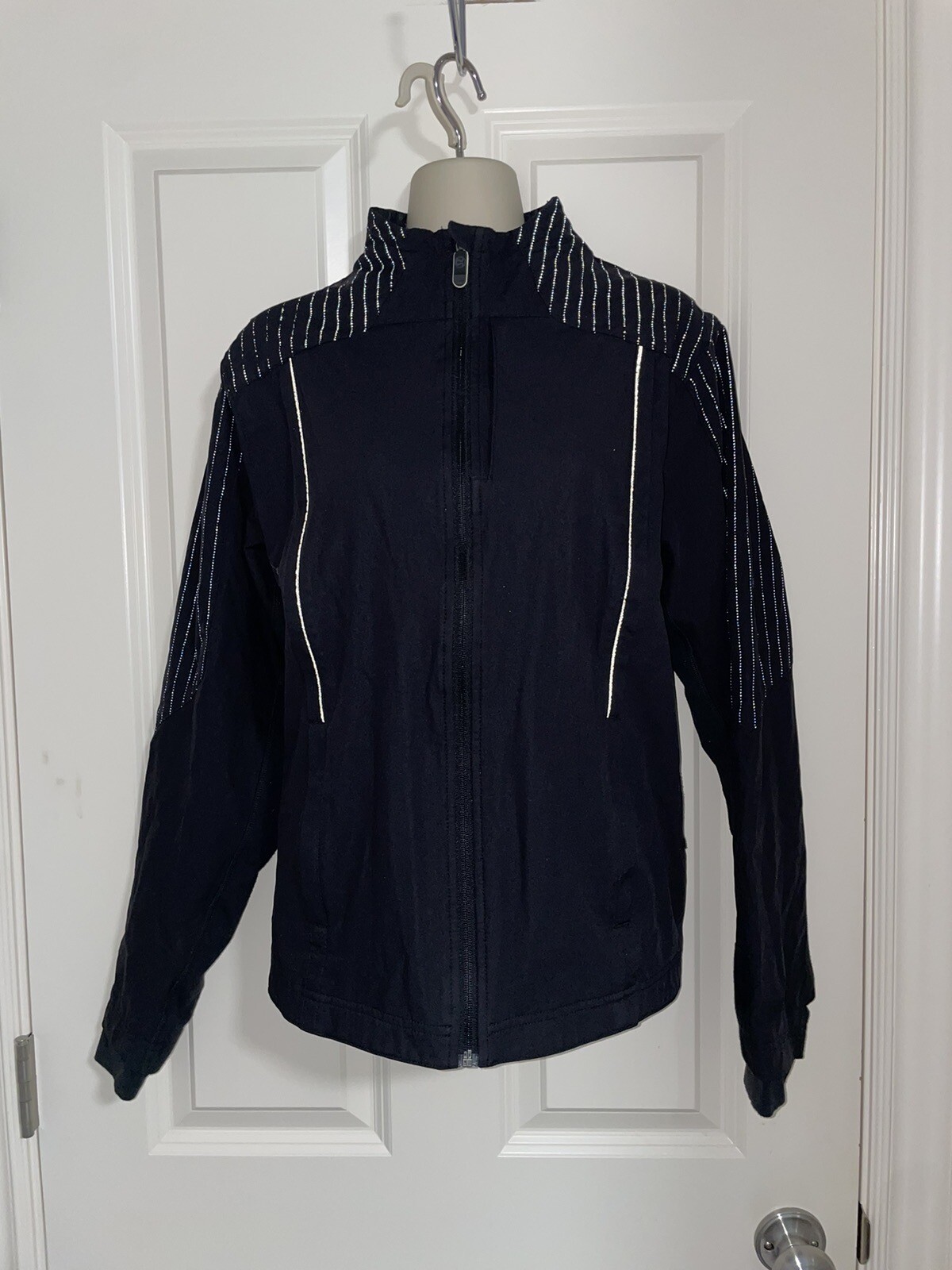 lululemon wet dry warm womens black jacket size 10 | eBay