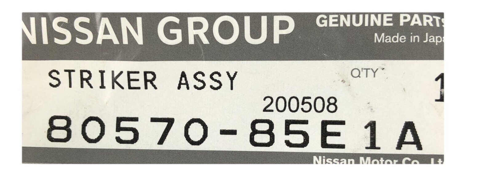 Genuine STRIKER ASSY 80570-85E1A STRIKER ASSY *FREE SHIPPING* | eBay