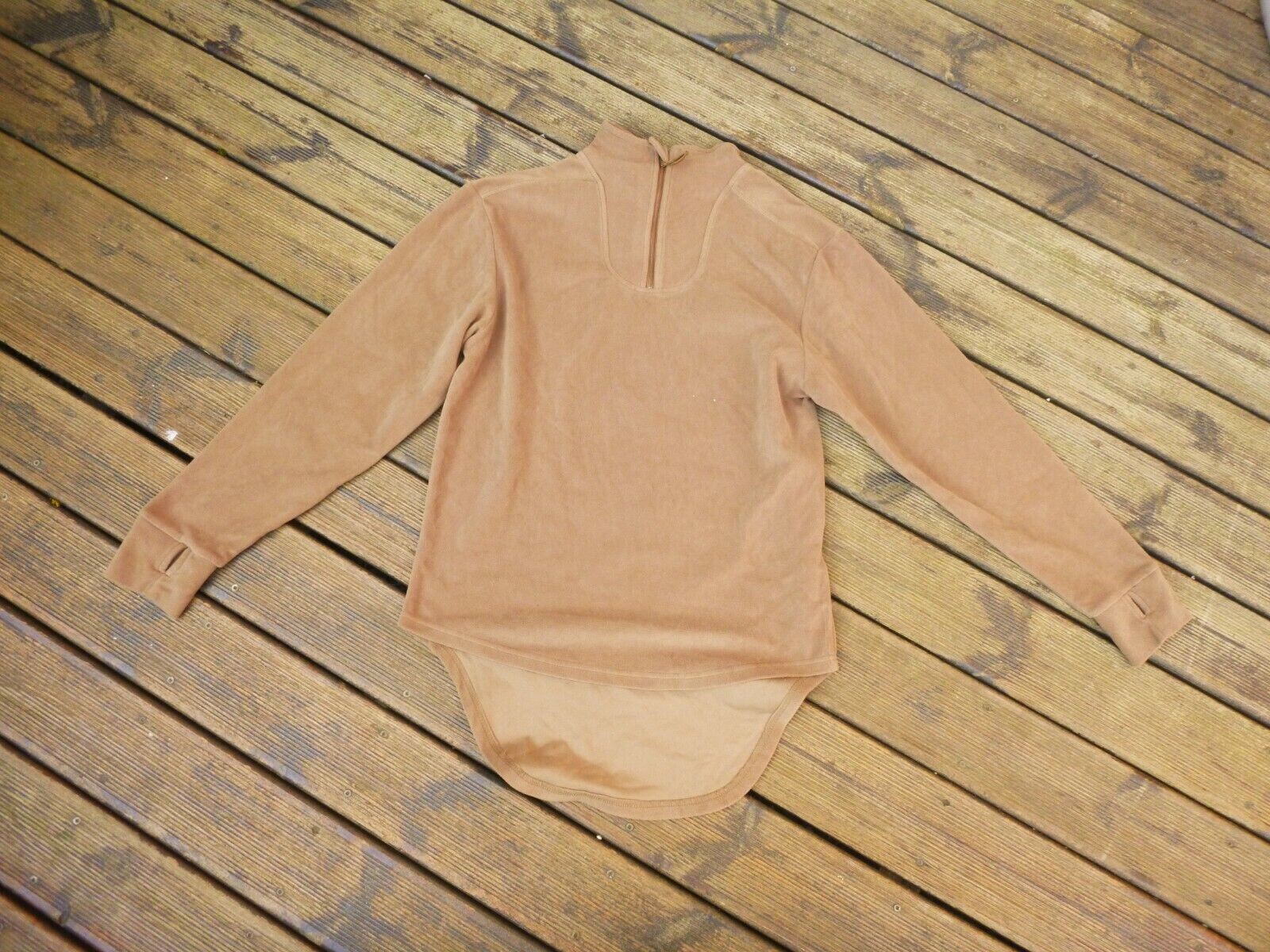 ARMY THERMAL FLEECE HIKING SURPLUS COLD WEATHER JUMPER NORGI FISHING ...