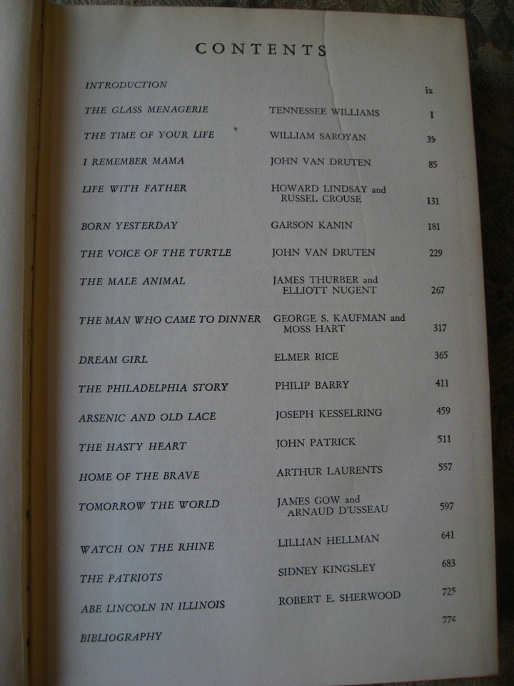 John Gassner - Best Plays of the Modern American Theatre - 1947 ...