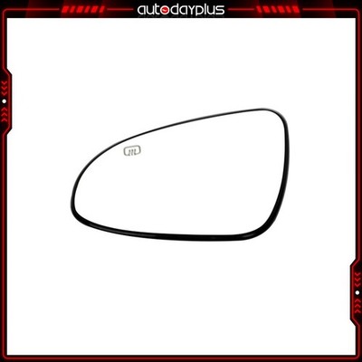 Driver Side Mirror Glass Flat Fits 14-21 TOYOTA COROLLA Heated W ...