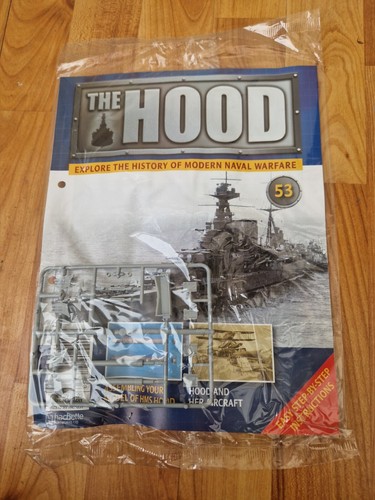 ISSUE 53 HACHETTE BUILD THE HMS HOOD MODEL SHIP 1/200 WW2 BATTLE ...