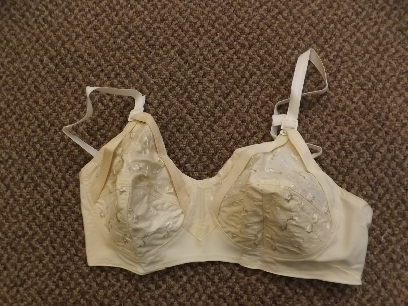 Pin Up NEW Vtg 1950s "Moon Beam" Cotton Pointy Bullet Bra 32B Original ...
