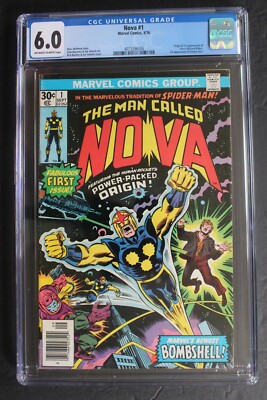 NOVA #1 ORIGIN 1st Richard Rider MCU? 1976 Marvel 1st ZORR & Ginger ...