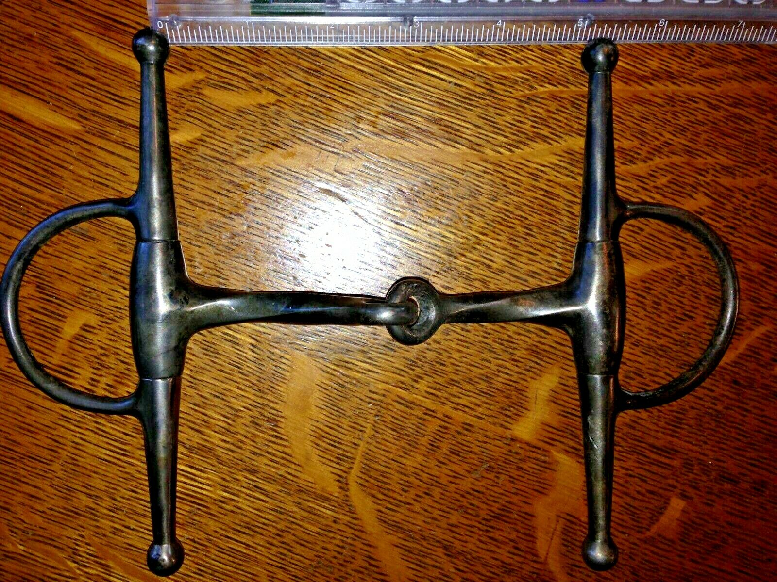 JP Korsteel jointed Full Cheek Slow Twist Eggbutt Snaffle Bit Vintage | eBay